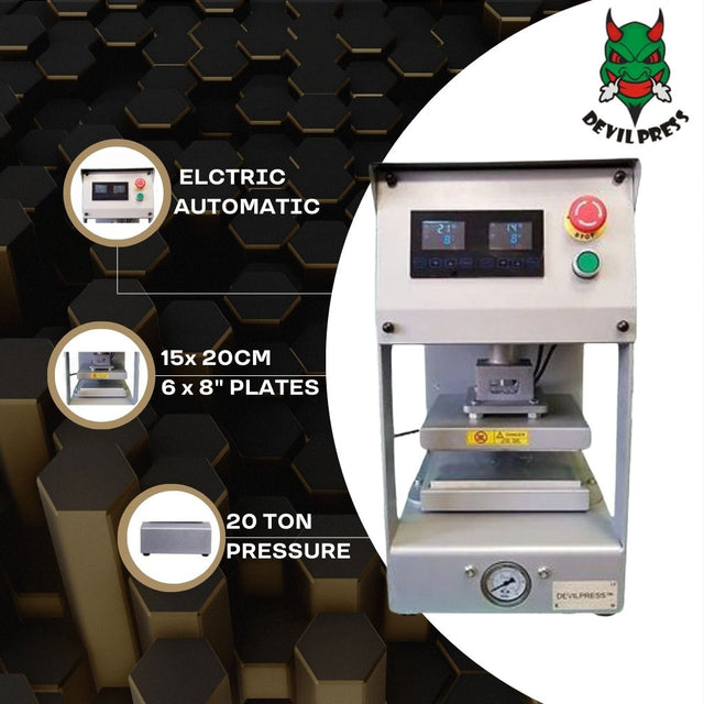 Devil Press S10 20T Automatic Rosin Press | Squish Tech – Squish Tech ...